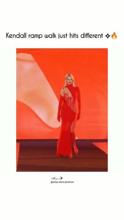 Kendall Jenner Ramp Walk Kendalljenner Aliabhatt Youtube Trending Shorts Rampwalk Viral