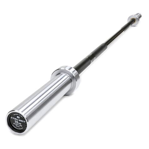 Tru Grit Fitness Tru Grit Fitness 35lb Black Zinc Barbell In The