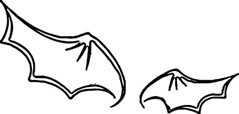 Black Devil Wings Angel Coloring Page