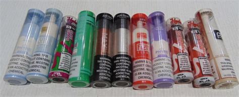 Lot 11 Assorted Fruitand Flavored Vapes