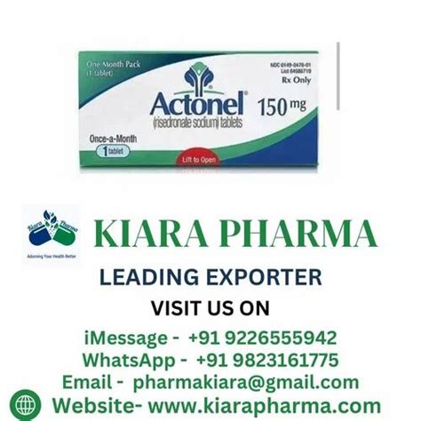 Actonel 150mg Tablet At ₹ 326 Box New Colony Nagpur Id 2854536444062