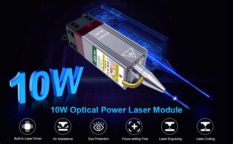 Laser Tree Laser Engraving Module 10000mw10w Output