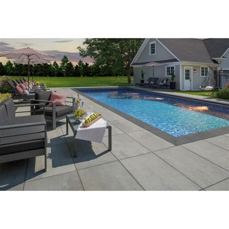 Cambridge Sherwood Xl Smooth Paver Limestone Quarry Blend 24 In X 36