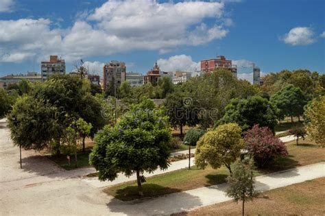 Jardin Del Turia The Garden Of Turia Editorial Stock Image Image Of Building European