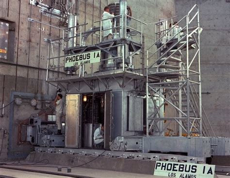 Phoebus 1a Nuclear Rocket Engine Under Construction At Los Alamos R Machineporn