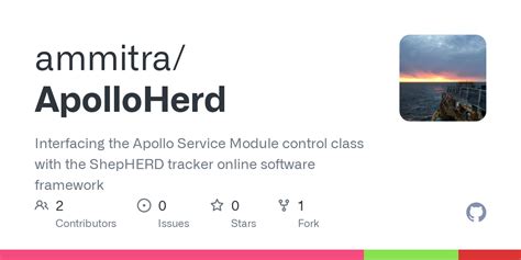 GitHub Ammitra ApolloHerd Interfacing The Apollo Service Module Control Class With The