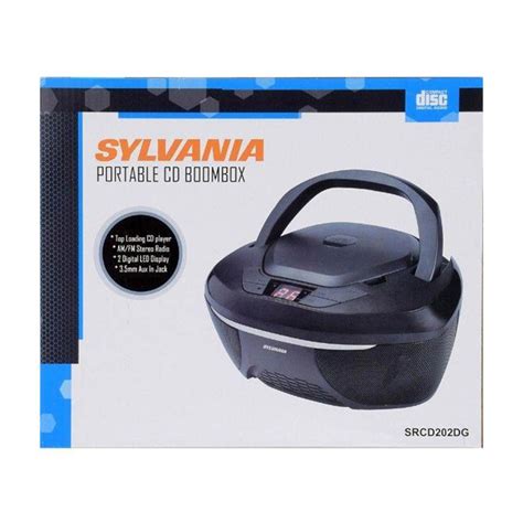 Buy Sylvania Portable Cd Boombox Srcd202dg From Dollar General Instore