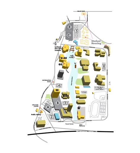 Cal State La Map
