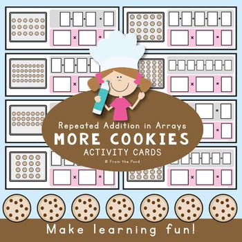Repeated Addition Arrays For Multiplication Activity Cards By From The Pond