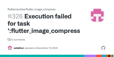 Execution Failed For Task Flutterimagecompresscommon