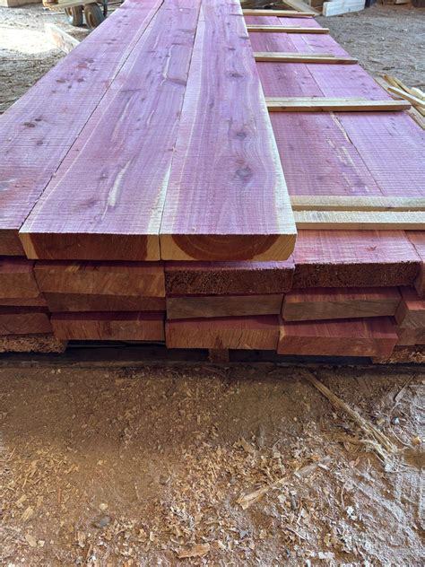 2 X 6 Rough Cut Aromatic Cedar Boards Kiln Dried Etsy