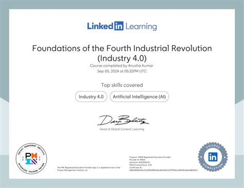 Anusha Kumar On Linkedin Certificate Of Completion