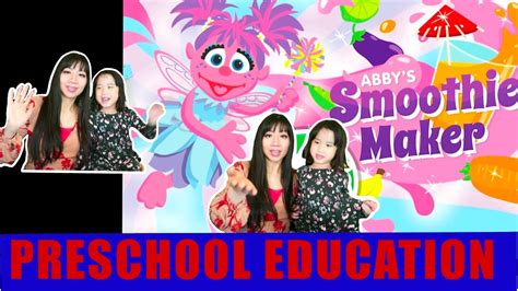 Sesame Street Abbys Smoothie Maker Learn Colors And Vegetables And