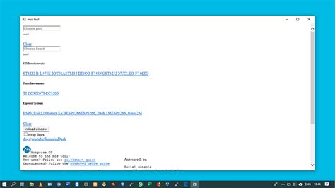error mos tool display general mongoose os community forum