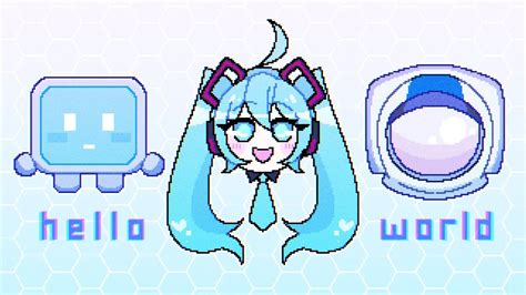 Hello World Mashup Original Miku Moonbase Alpha Read Desc Youtube