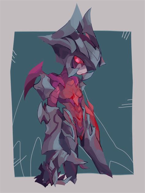 Aatrox Quái Vật Dễ Thương Nghệ Thuật