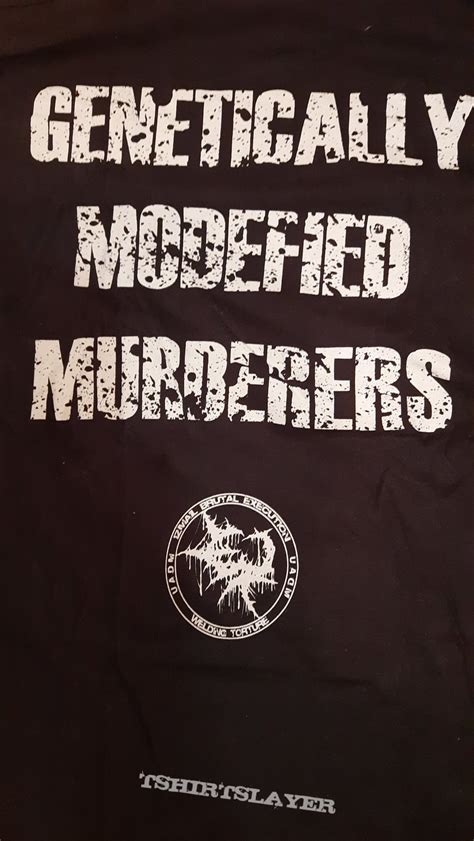 Welding Torture Genetically Modefied Murderers Tshirtslayer Tshirt
