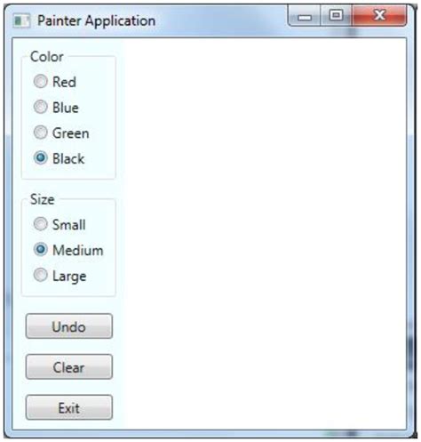 Solved In NET C Enhance The Painter Application Below Chegg