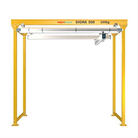 Aluminum Overhead Crane On A Supporting Structure Sigma 500
