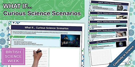 Curious Science Scenarios Activity Sheet