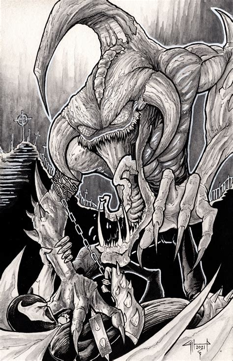 Violator Spawn Drawing