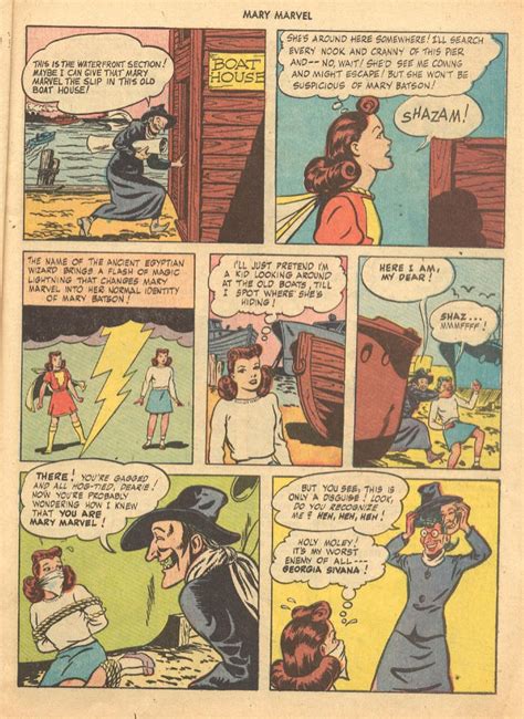 Mary Marvel Underwater Did 1 By Barricade379 On Deviantart