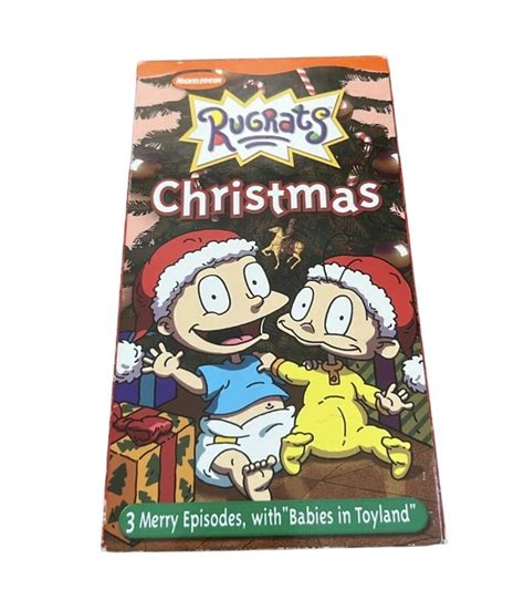 Rugrats Christmas Vhs 2002 Nickelodeon Eur 564 Picclick Fr