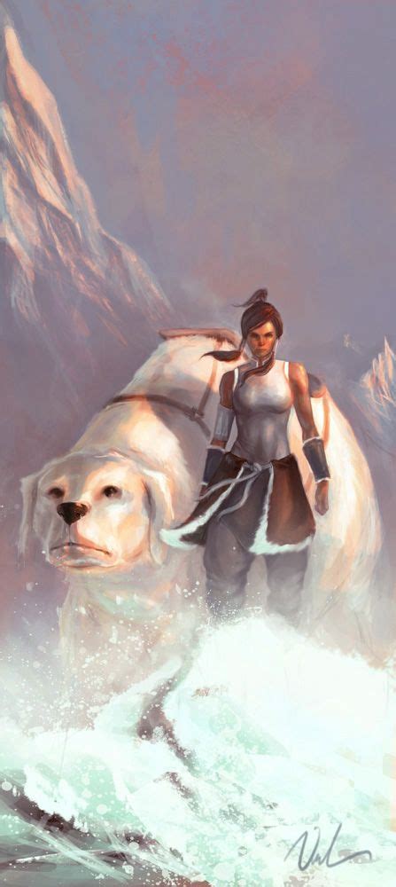 Korra And Naga By Maxbat On Deviantart Legend Of Korra Korra Avatar