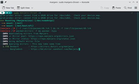 Interrupted Update Caused Kernel To Stop Showing On Bootloader Support Manjaro Linux Forum