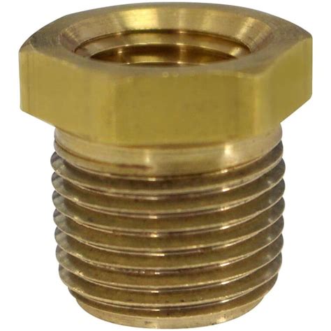 Dominion 12 Mpt X 38 Fpt Brass Reducing Bushing Home Hardware