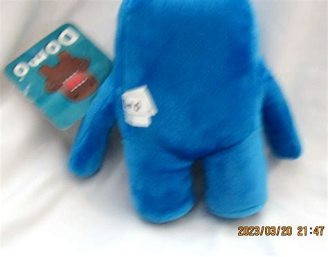 Domo Kun Blue 10 Plush Stuffed Toy Domo Kun Soft Plush Domo Kun Plush