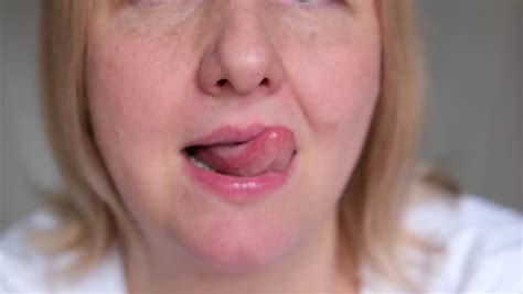 Woman Tongue Stock Video Footage Royalty Free Woman Tongue Videos Pond5