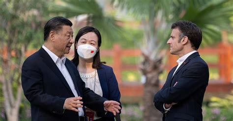 Trump Accuse Macron De «lécher Le Cul Du Président Chinois