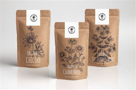 Knockout Botanical Packaging Designs For Organic Farms Artofit