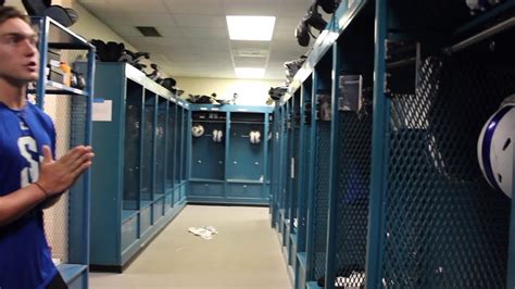 College Football Locker Room Celebration At Tyler Aikenhead Blog