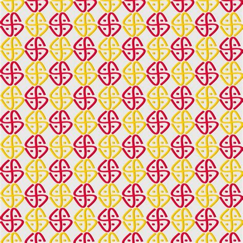Premium Vector Block Print Swastik Pattern Indian Hindu Symbol Print