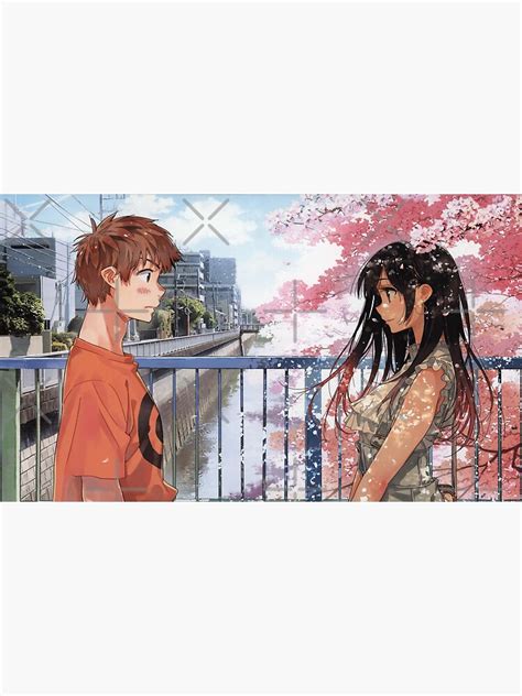 Rent A Girlfriend Couple Sticker For Sale By Weebo Worldd Redbubble