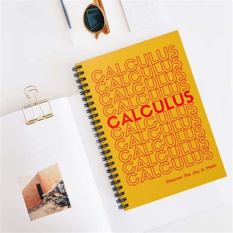 Calculus Spiral Notebook For Math Lovers And Stem Students Thank You