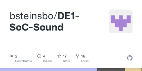 Github Bsteinsbode1 Soc Sound