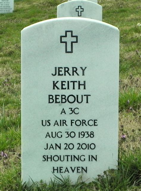 Jerry Keith Bebout 1938 2010 Find A Grave Memorial