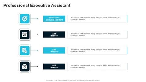 Professional Executive Assistant Powerpoint Presentation And Slides Ppt