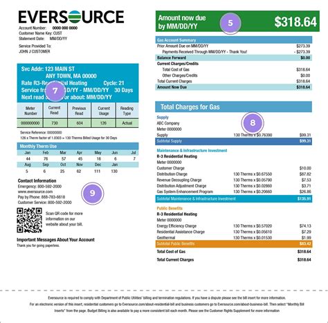 Interactive Bill Eversource Gas Massachusetts Clean Energy Center