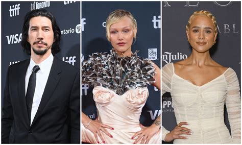 Tiff 2024 Adam Driver Grace Vanderwaal And Nathalie Emmanuel At The