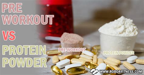 Pre Workout Vs Protein Powder Whats Best Robor Fitness