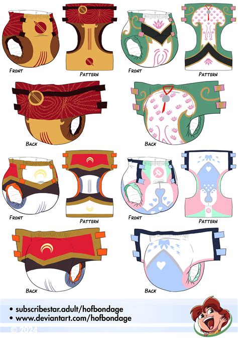 Rwby Diaper Designs By Hofbondage On Deviantart