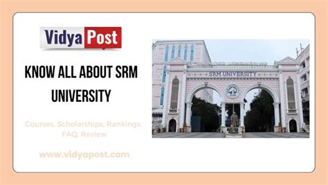 Know All About Srm University Know All About Srm University