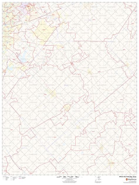 Wilson Zip Code Map Texas Wilson County Zip Codes