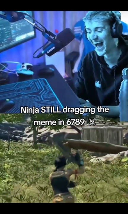 Ninja Still Draging The Meme 💀 Youtube