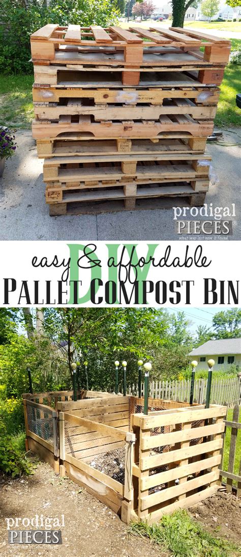 Compost Bin Plans Using Pallets