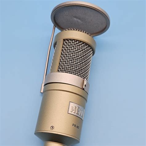 Heil Pr40 Dynamic Microphone W Bsw Repop Pop Filter 65 Reverb